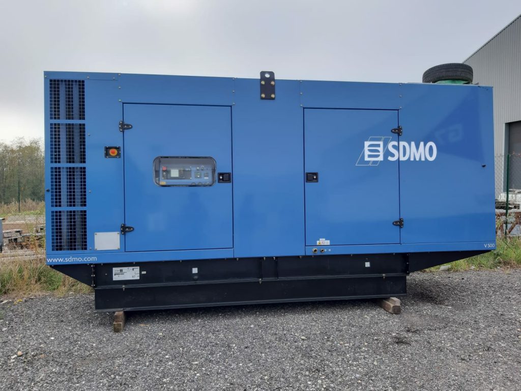 GROUPE ÉLECTROGÈNE 500 KVA SDMO - ENERGYLOC
